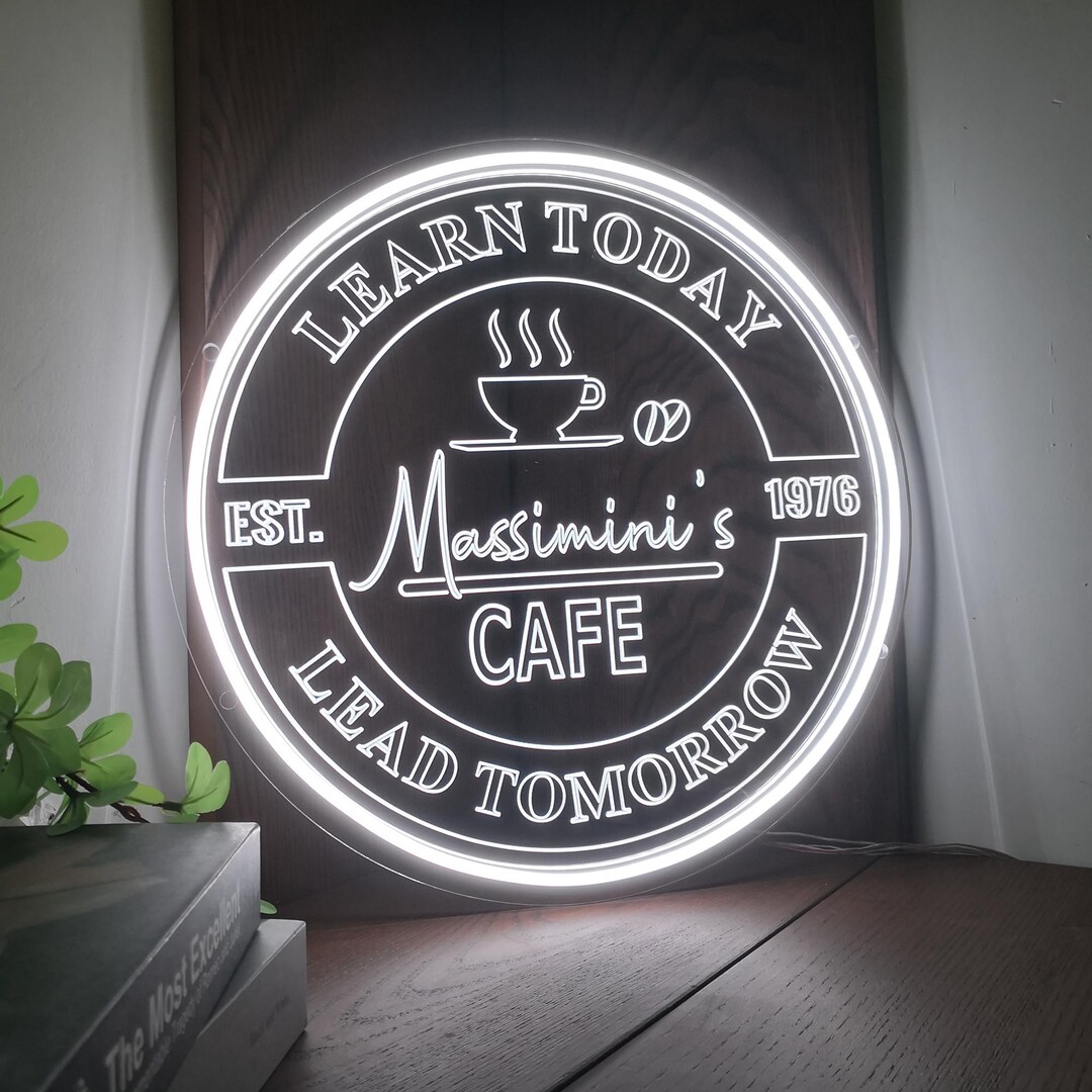 Custom Coffee Neon Sign,cafe Bar Led Sign,coffee Sign,coffee Name ...