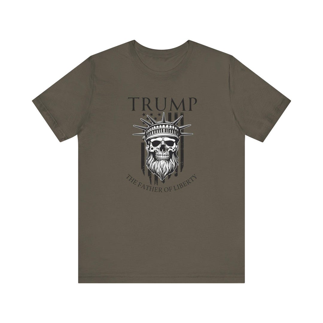 Patriotic Tee, Liberty Skull Shirt, Trump Supporter Gift, Political ...