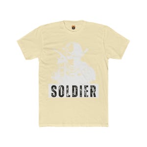 Soldier - Men's Cotton Crew Tee - Etsy