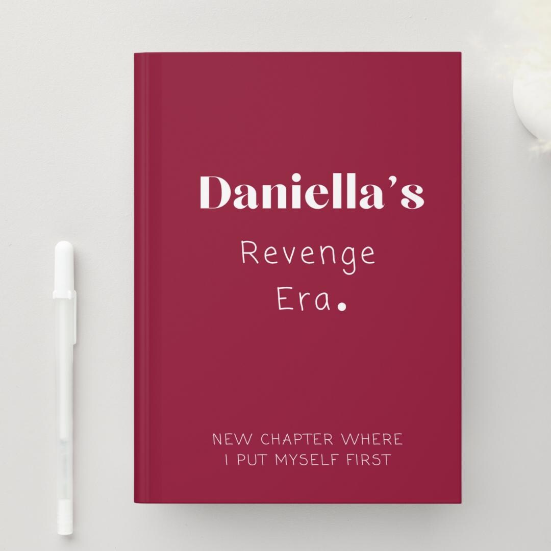 Custom Revenge Era Manifesting Journal Glow up Planner 2025 Rebrand ...