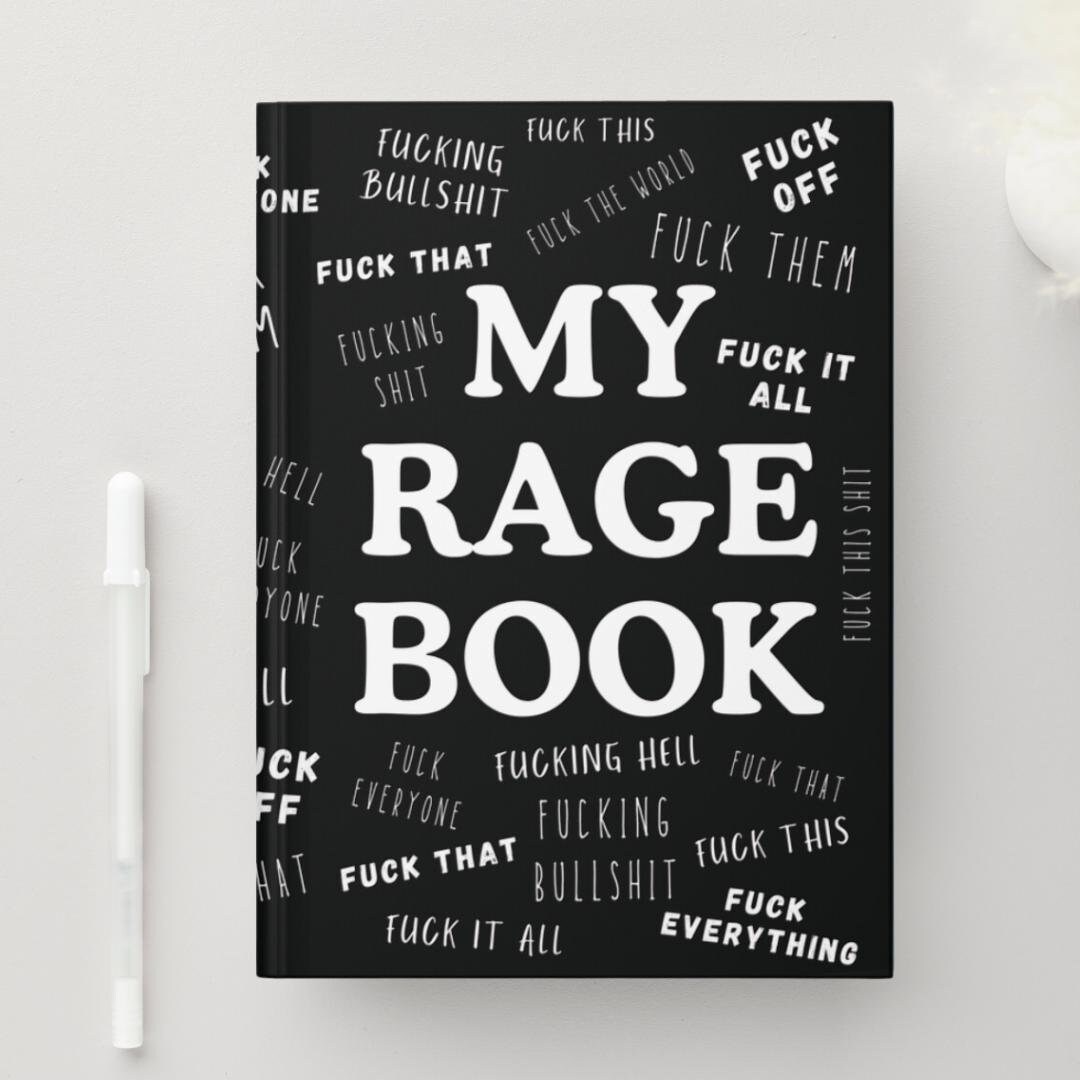 Shadow Work Anger Journal, Rage Book for Anger Management, Therapy ...