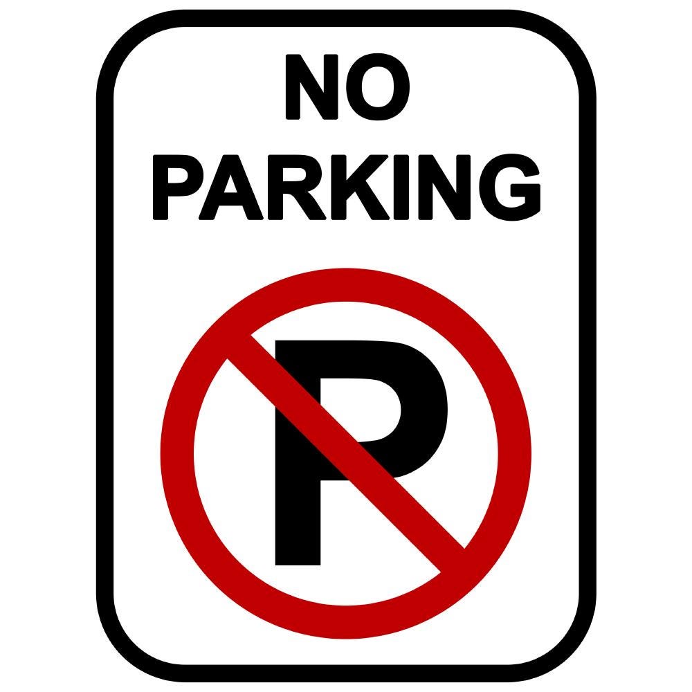 Printable Parking Enforcement Signs | Digital File - Etsy