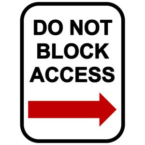 Printable Parking Enforcement Signs | Digital File - Etsy