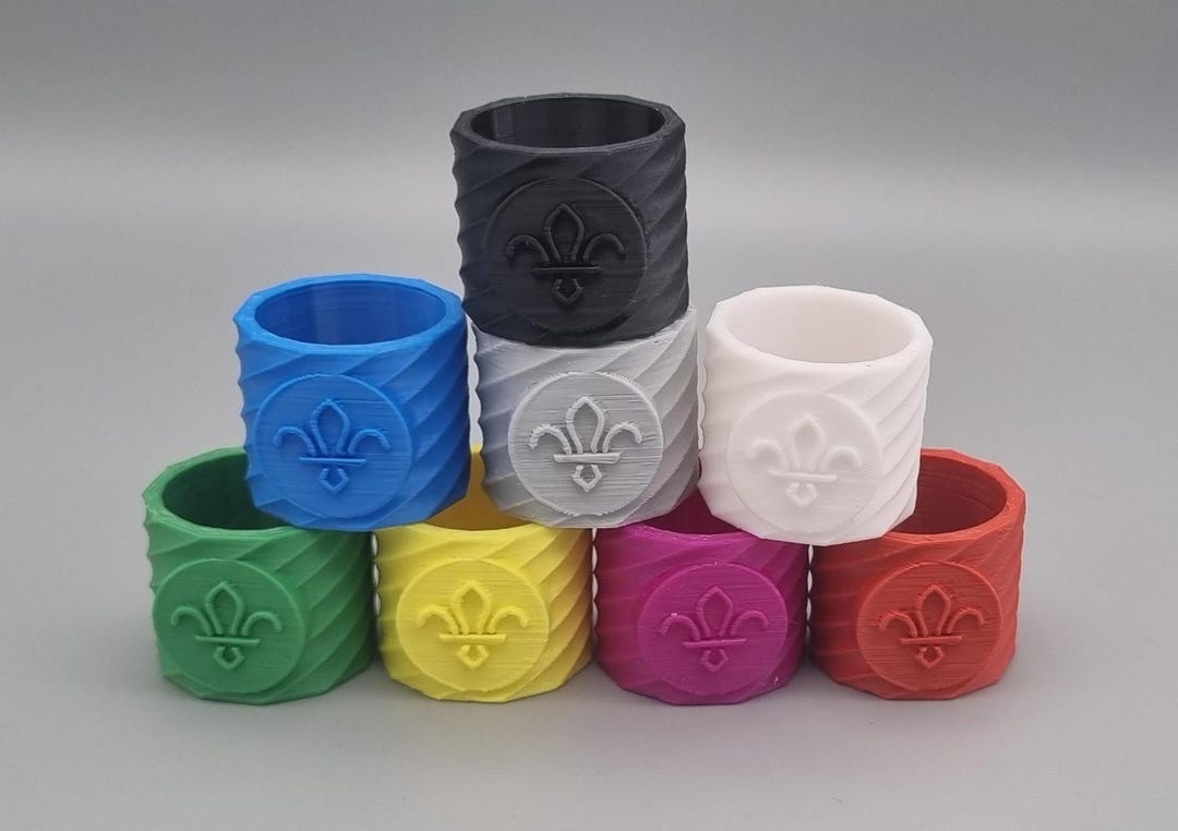 3D Printed Scout Woggle - Etsy UK