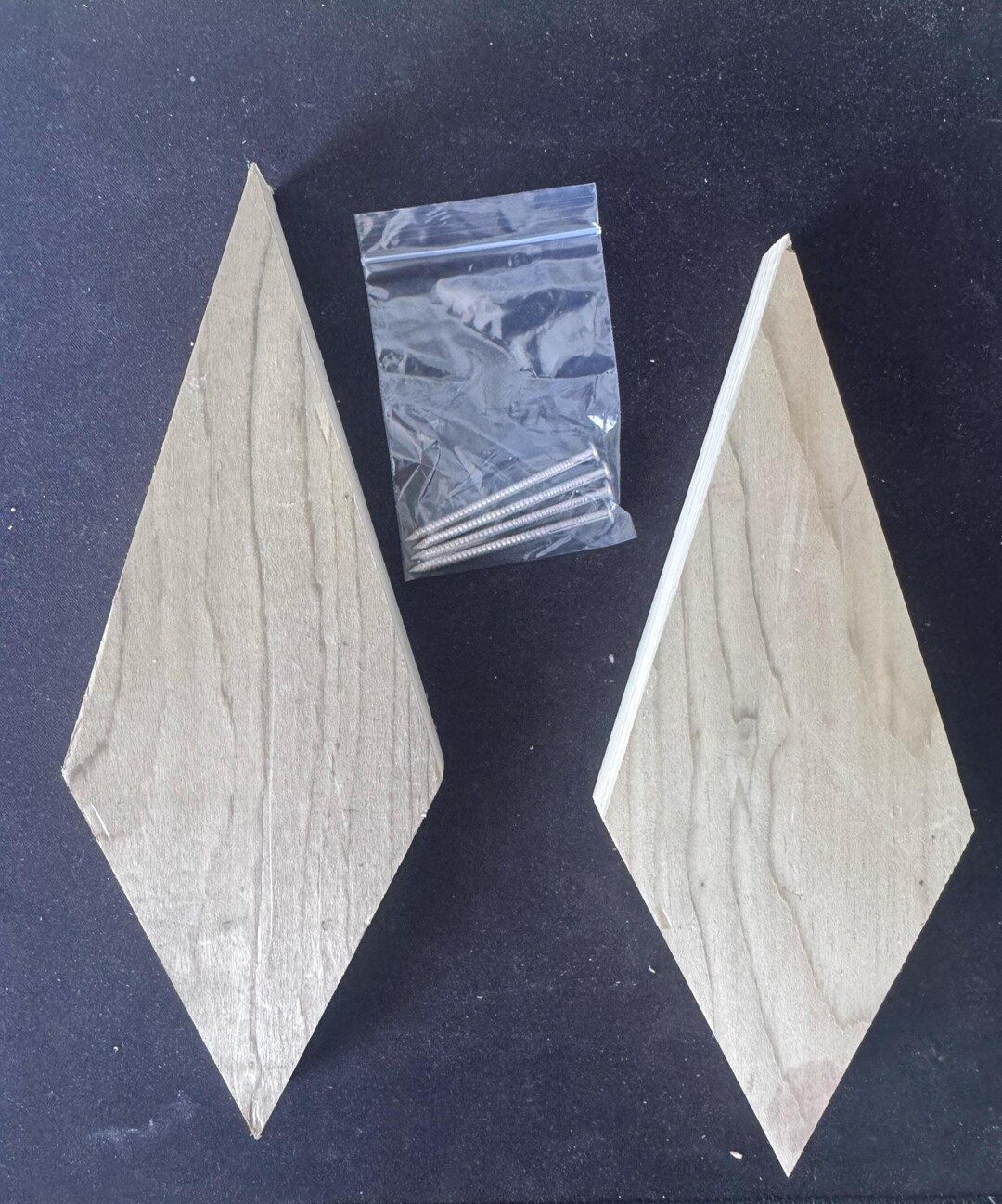 2x Treated Shed Roof Diamond Finial Pine - for Apex Sheds - 210mm X ...