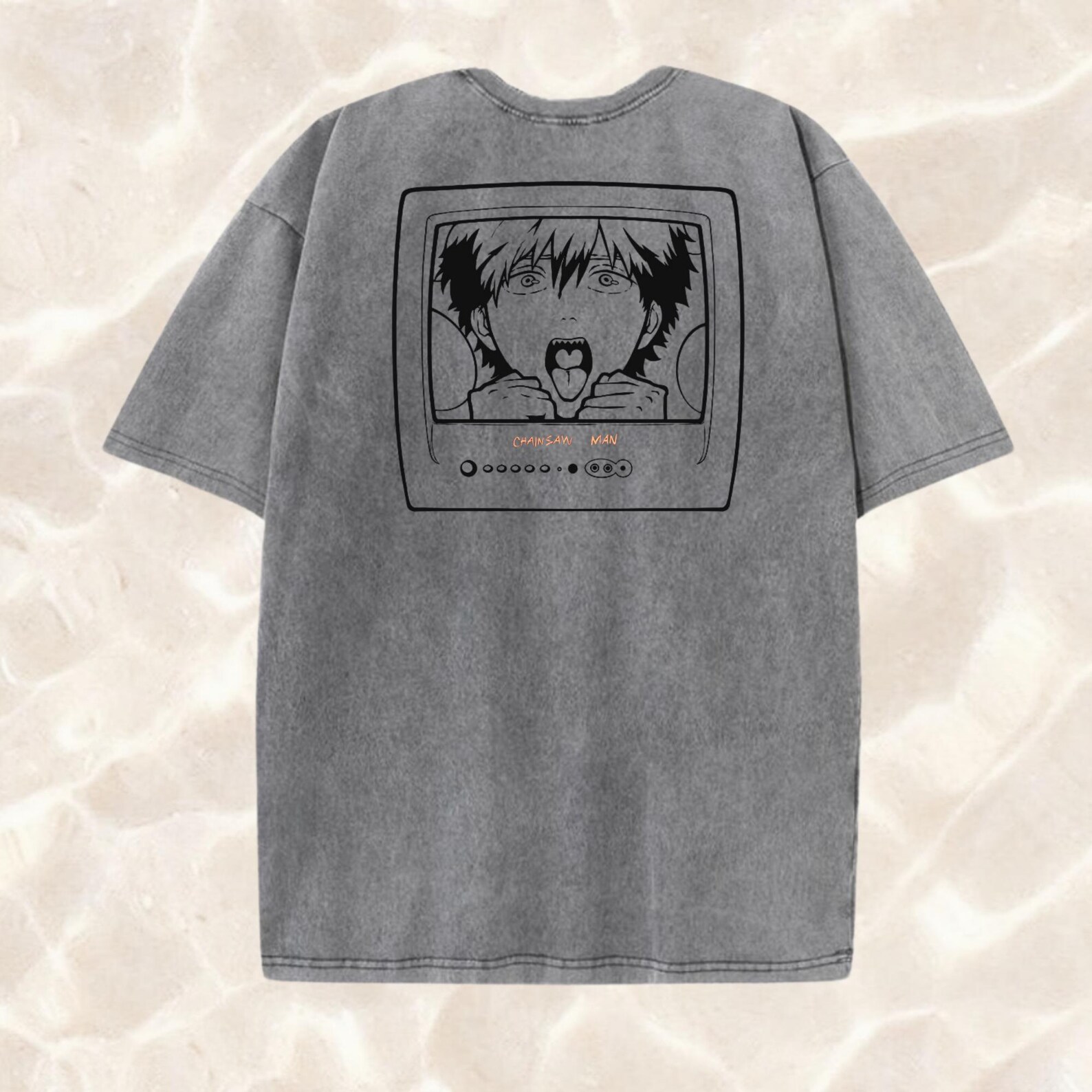 Chainsaw Man Devil in My Heart – Double-sided Graphic Tee , Costume Tee ...