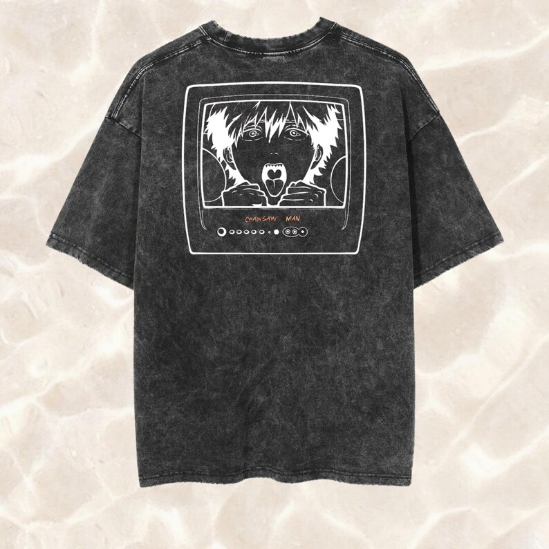 Chainsaw Man Devil in My Heart – Double-sided Graphic Tee , Costume Tee ...