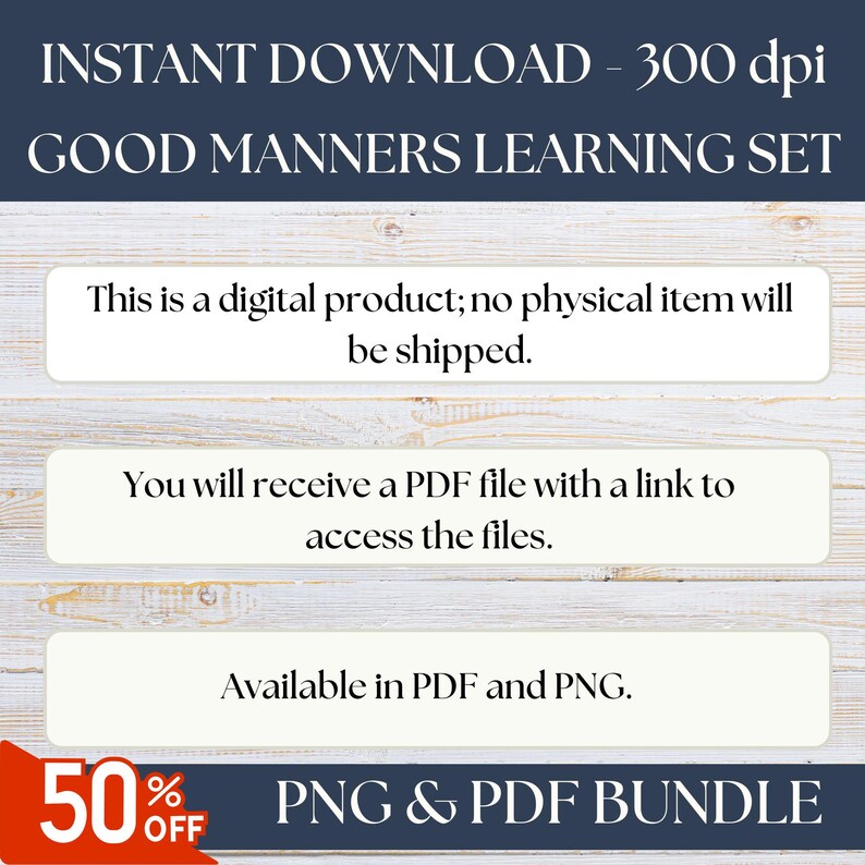 Good Manners, Classroom Rules, Good Kid, Montessori Poster Set, Clipart ...