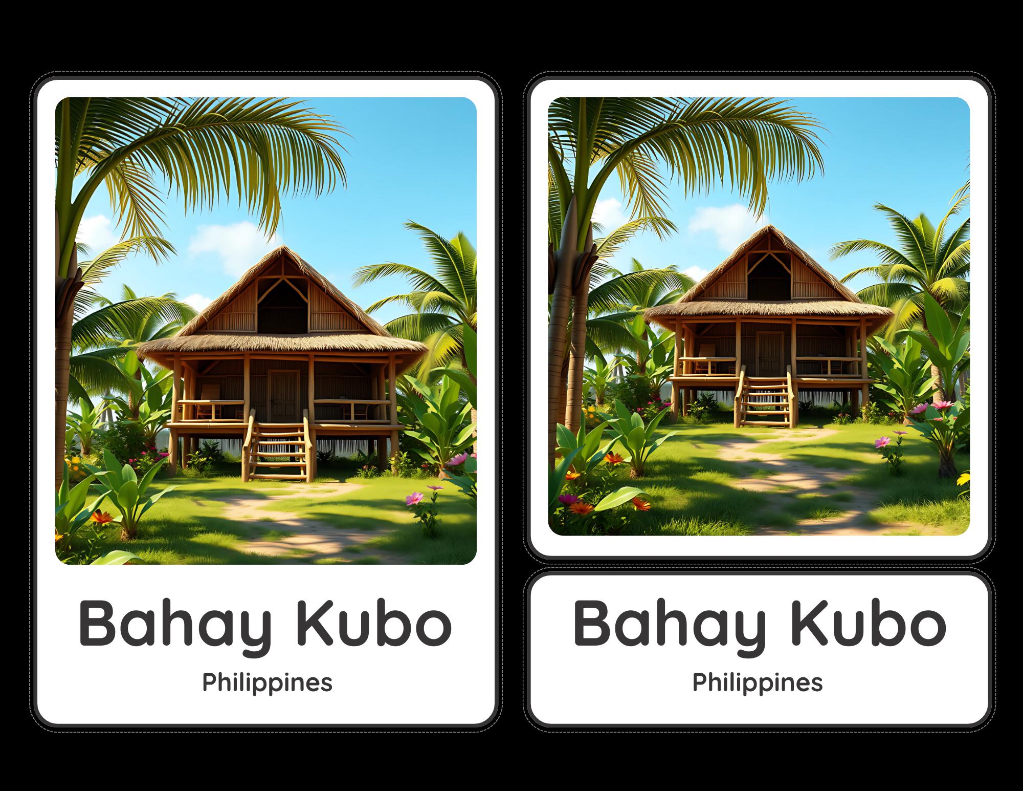 24 Traditional Houses Around the World Flashcard for Kid, Montessori ...