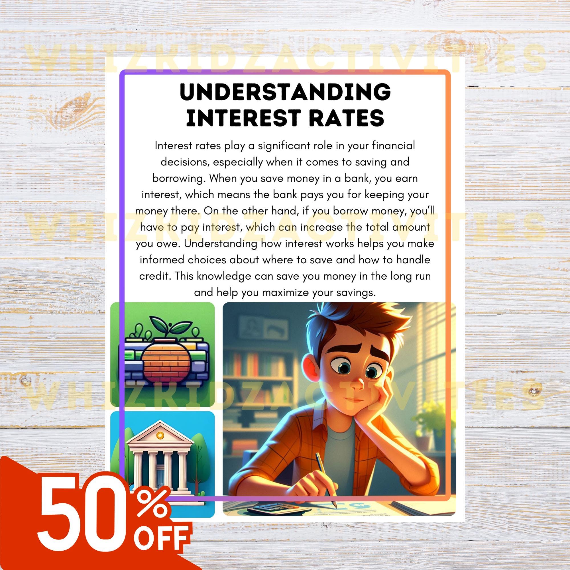 Financial Literacy, Financial Literacy PDF, Investing, Money Poster ...