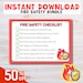 Fire Safety Worksheets for Kids: Emergency Prep Activities (PDF ...