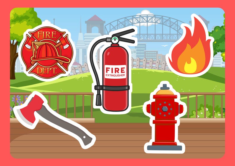 Fire Safety, Fire Safety Worksheets for Kids, Fire Prevention ...