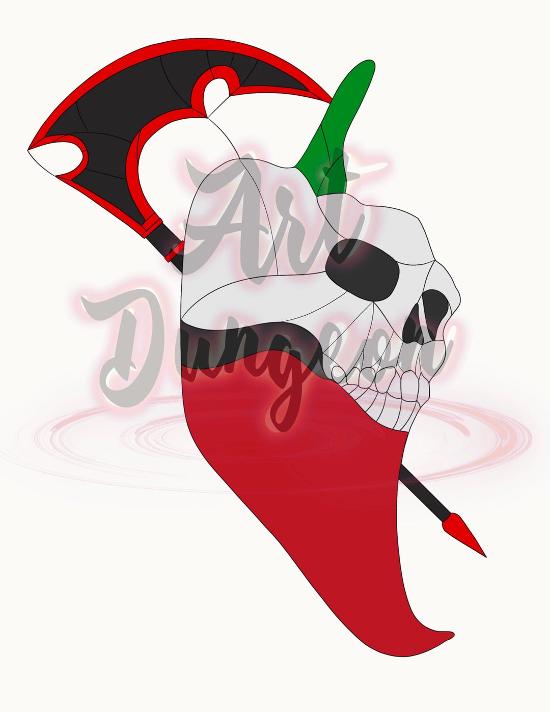 Carolina Reaper Stained Pattern Downloadable Pattern - Etsy