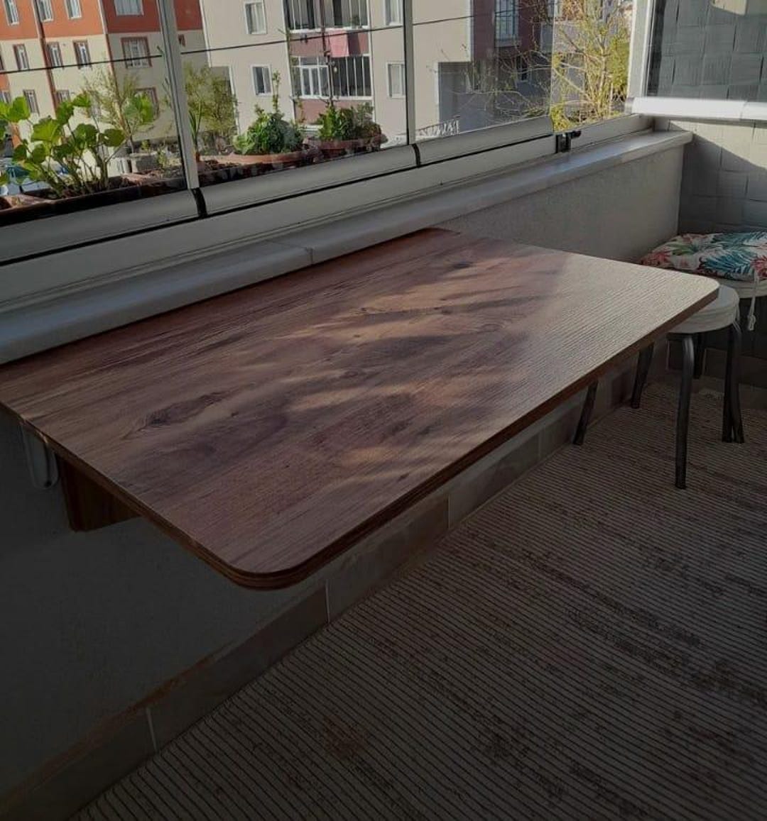 Flexifold Wall-mounted Murphy Folding Table – Space-saving Desk or ...