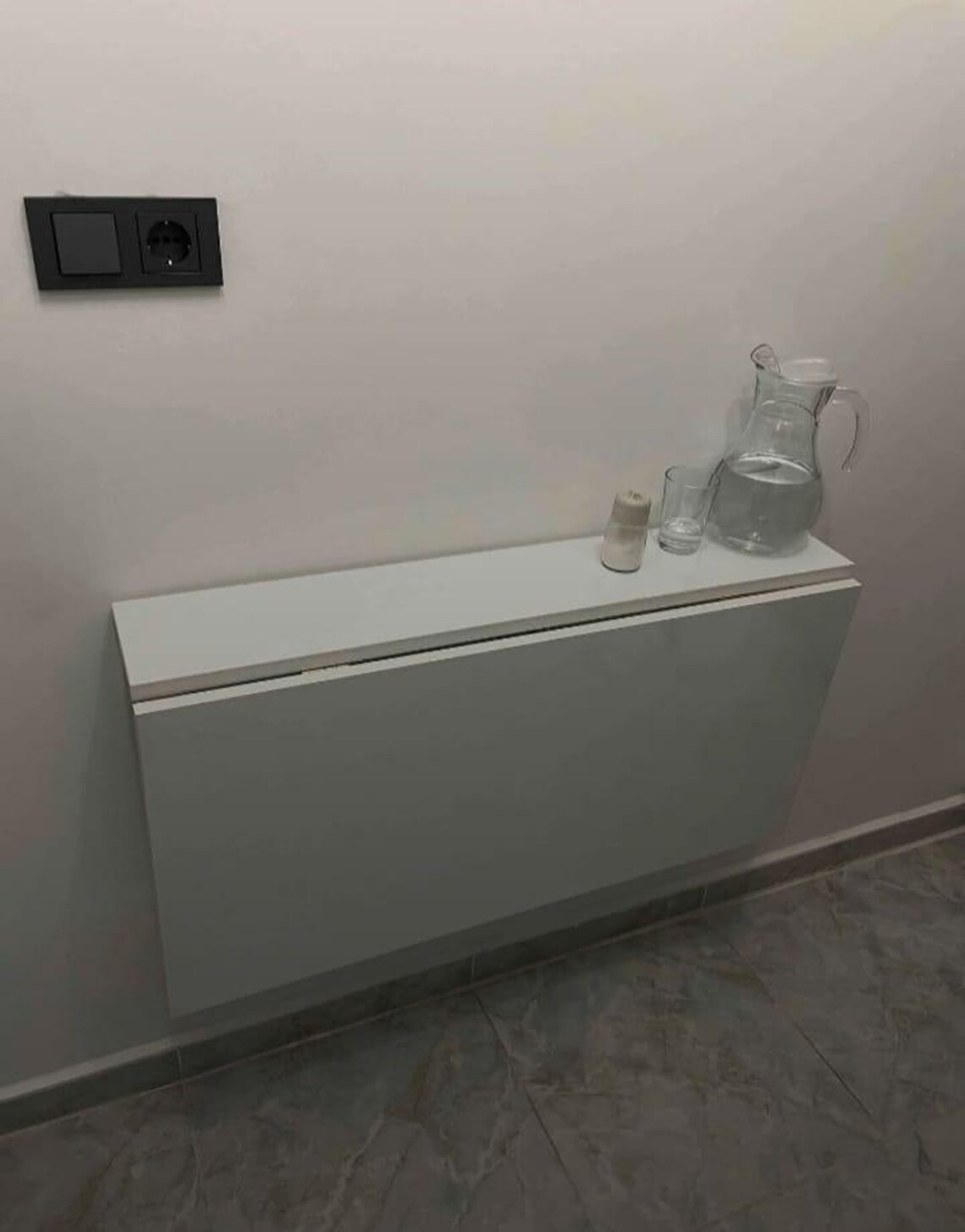 Flexifold Folding Wall Table / Space-saving Wall-mounted Desk / Wall ...