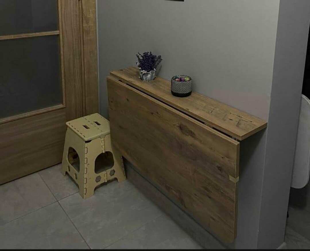 Flexifold Wall-mounted Murphy Folding Table – Space-saving Desk or ...