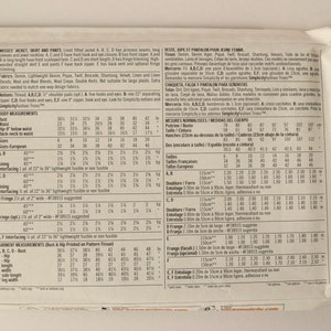 Simplicity 9068 Sewing Pattern: 1990s Suit, Scalloped Jacket, Sizes 6 ...