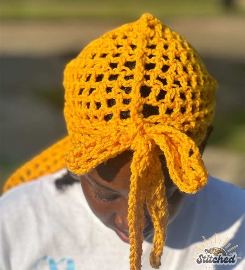Handmade Crochet Durag/ Headscarf - Etsy