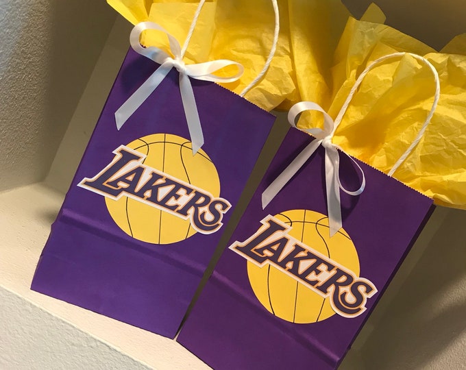 Los Angeles Lakers Party Bags - Etsy