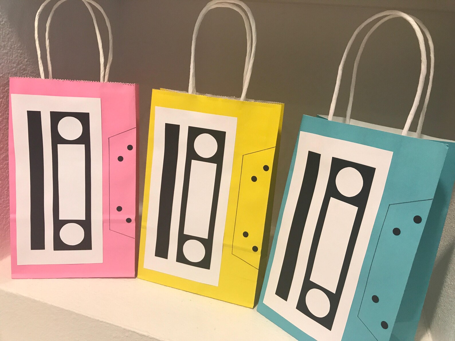 80s Theme Party Bags - Etsy