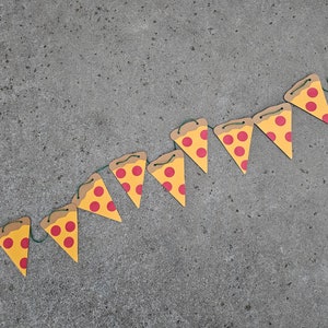 Pizza Party Banner - Etsy