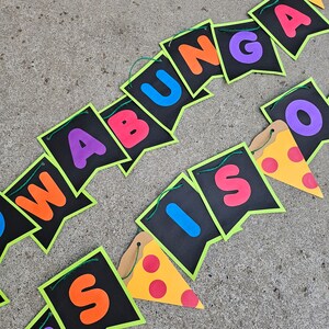 Cowabunga Birthday Party Banner - Etsy