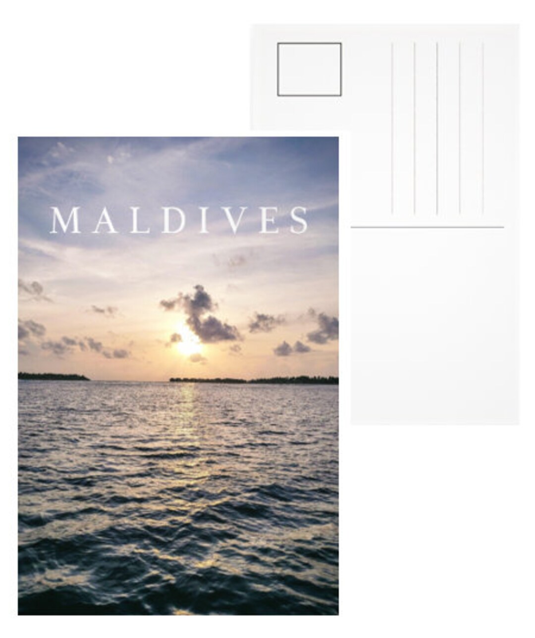 Maldives Postcard - Etsy