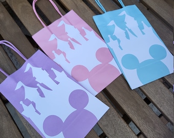 Disneyland Party Bags Gift Bags Vintage Mickey Party Magical Disney ...