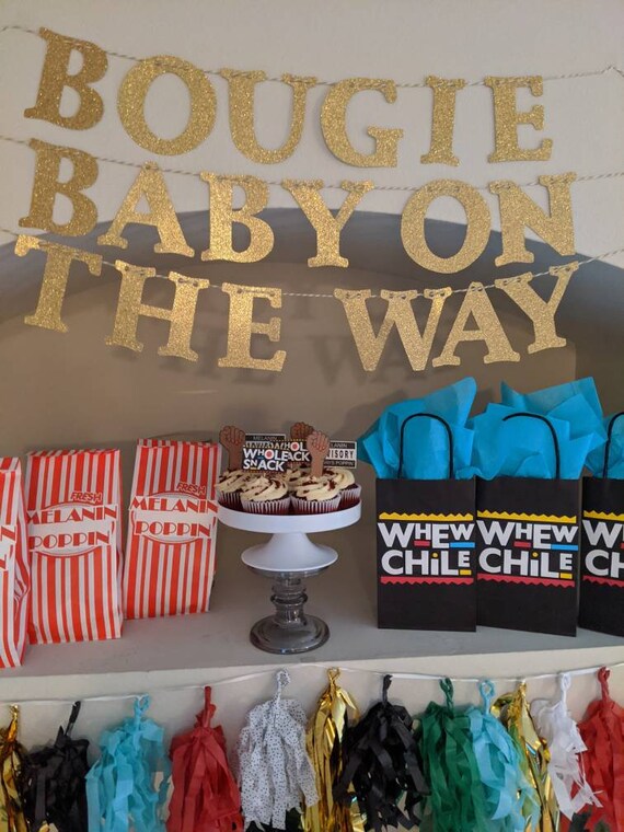 Bougie Baby Party Banner | Etsy