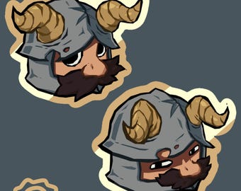 Delicious in Dungeon Senshi Sticker, Dungeon Meshi, Matte Vinyl Water ...