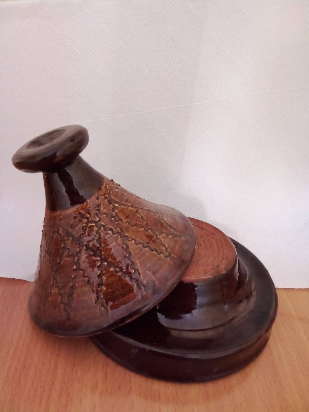 Pottery Small Moroccan Tajin - Etsy