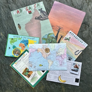 Digital Version of Madagascar Letter From Future Explorers' Club - Etsy