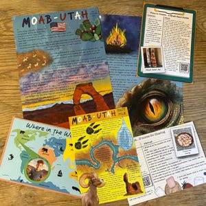 Digital Version of the Moab Letter From Future Explorers' Club - Etsy