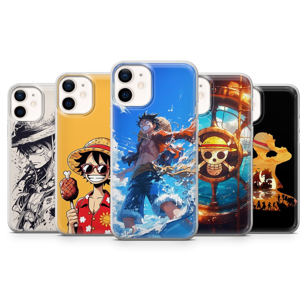 One Piece Phone Case Luffy Cosplay Cover for iPhone 15,14,13,12,11 ...