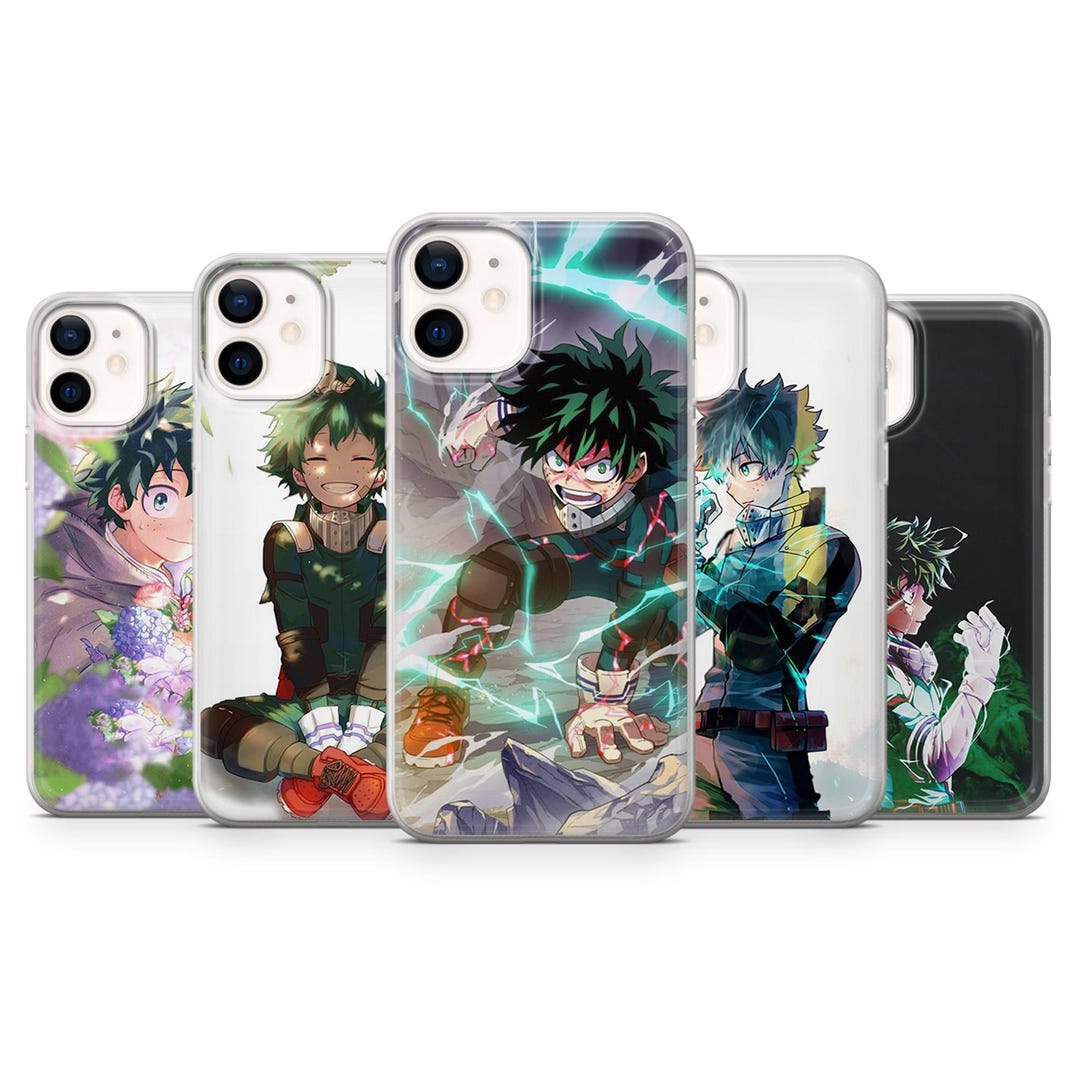 My Hero Academia Phone Case Deku Cosplay Cover for iPhone 15,14,13,12 ...