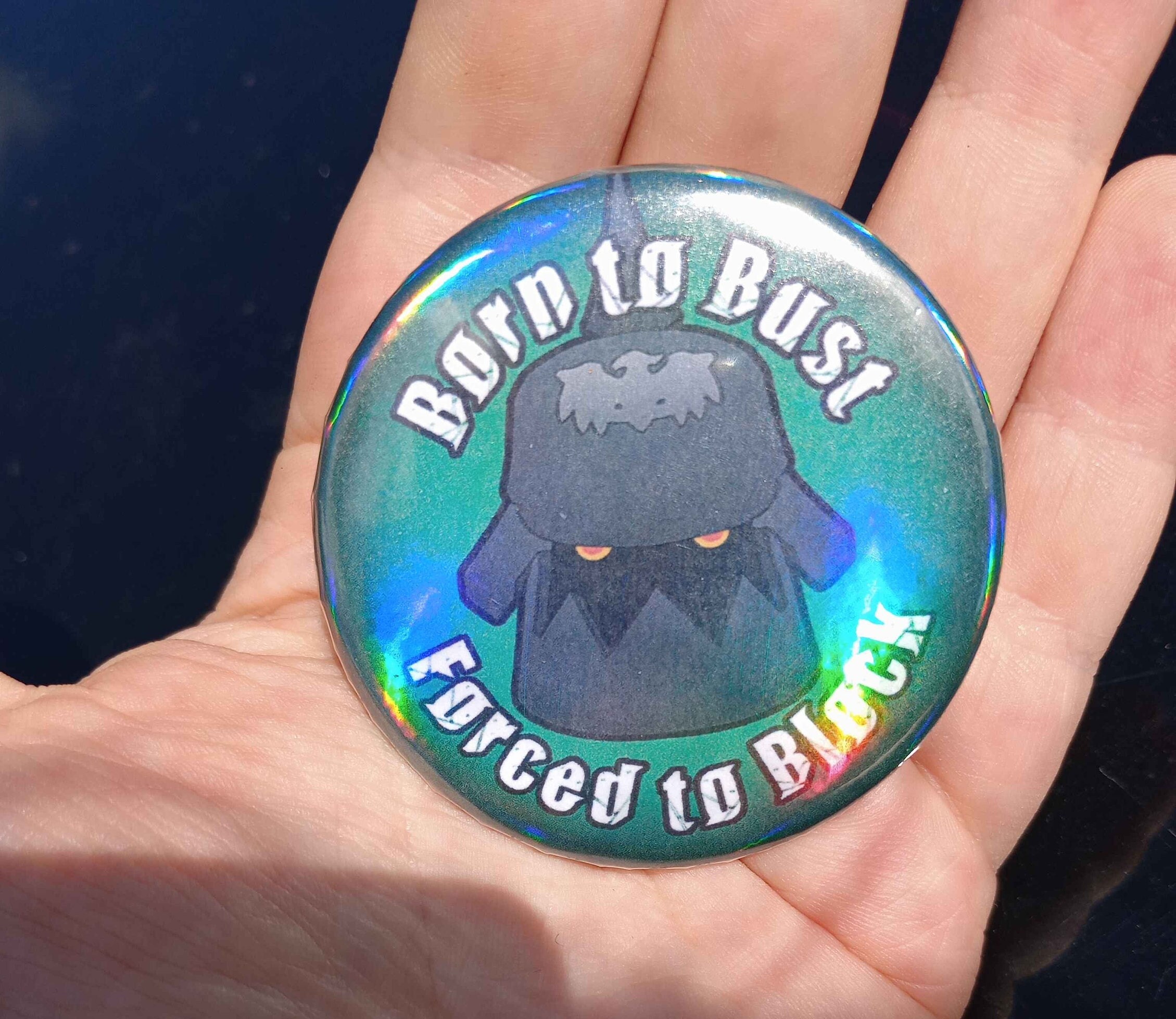 Guilty Gear Strive Potemkin born to Bust Holographic Pinback Button - Etsy