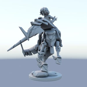 Lol Rell Figurine Statue – League of Legends Figure | the Iron Maiden ...