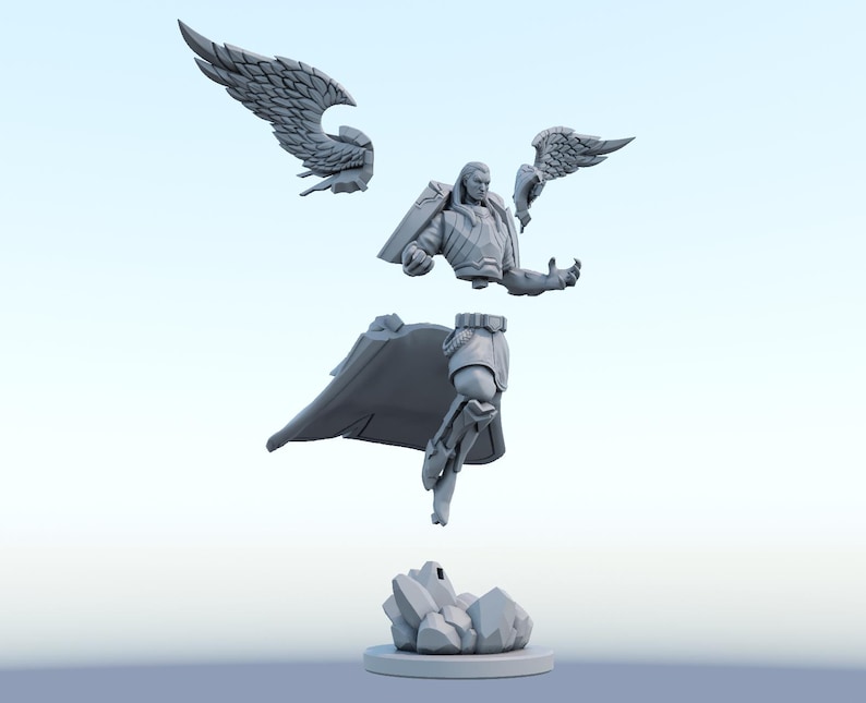Lol Swain Figurine Statue – League of Legends Figure | the Noxian Grand ...