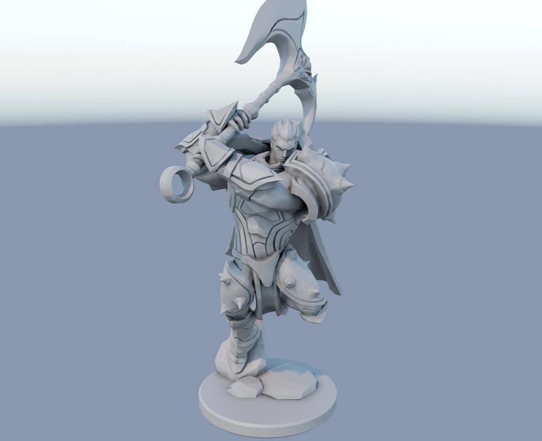 Lol Darius Figurine Statue – League of Legends Figure | the Hand of ...