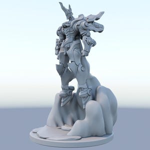 Lol Sett Figurine Statue mecha Kingdom Skin League of Legends Figure ...