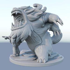 Lol Nunu and Willump Figurine Statue – League of Legends Figure | Boy ...