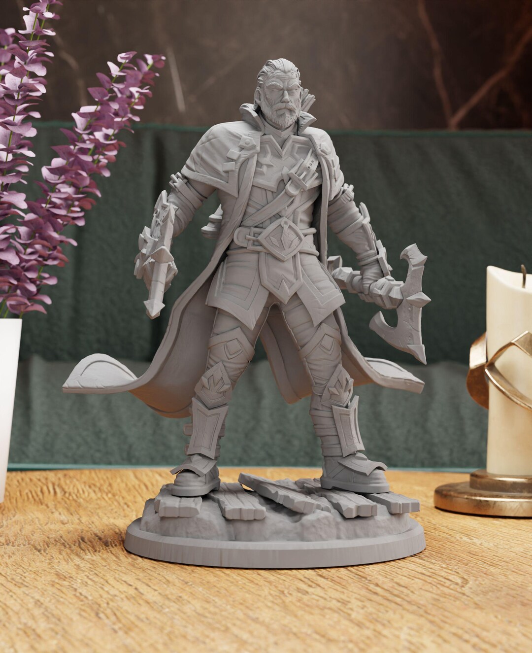 Nathanos Blightcaller Figurine Statue, World of Warcraft Character ...