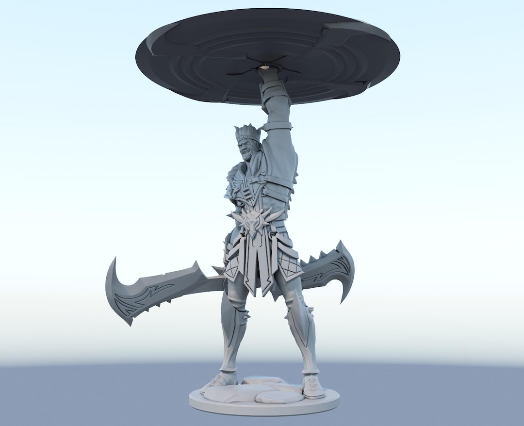 Lol Draven Figurine Statue – League of Legends Figure | the Glorious ...