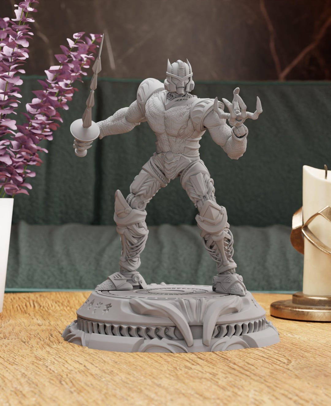 Dinobot Figurine Statue – Transformers Figure | Ferocious Fighter and ...