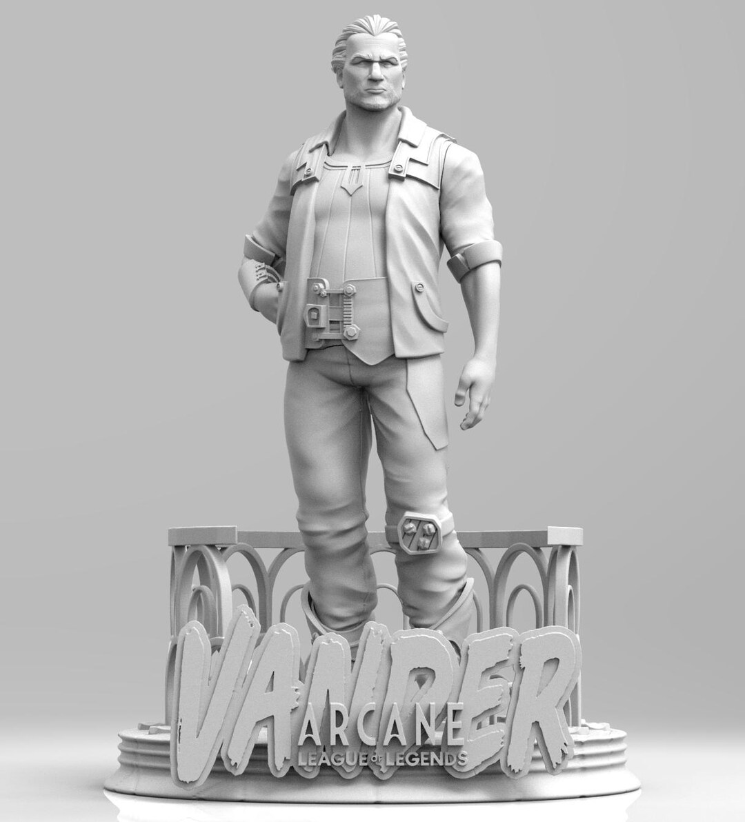 Vander Figurine Statue – Arcane Figure, Lol | League of Legends ...