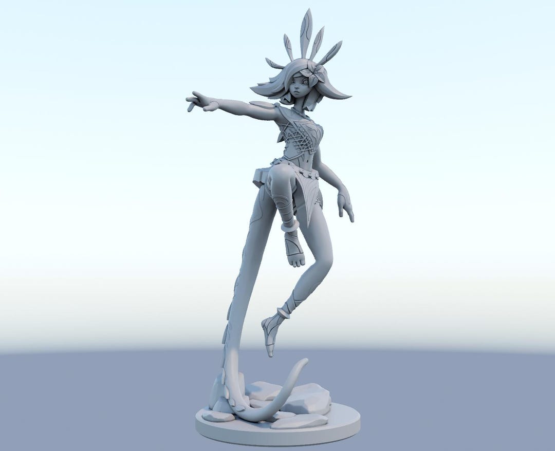 Lol Neeko Figurine Statue – League of Legends Figure | the Curious ...