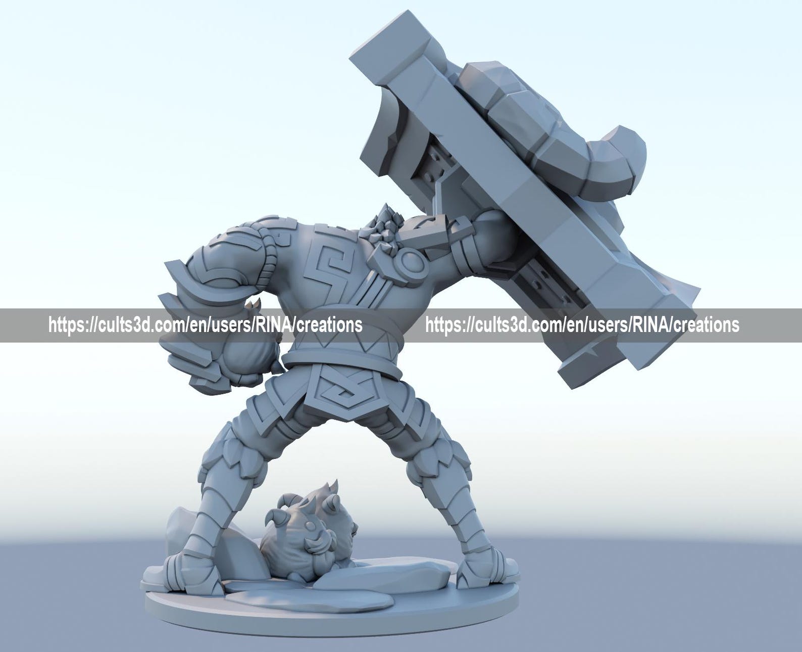 Lol Braum Figurine Statue – League of Legends Figure | the Heart of ...