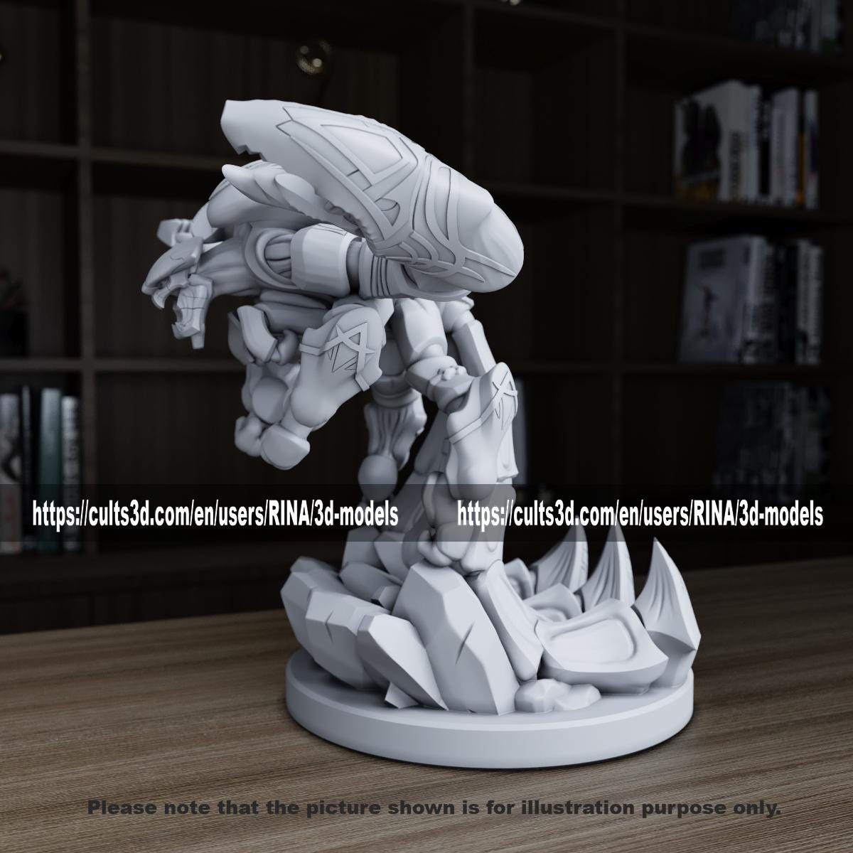 Lol Skarner Figurine Statue – League of Legends Figure | Crystal ...
