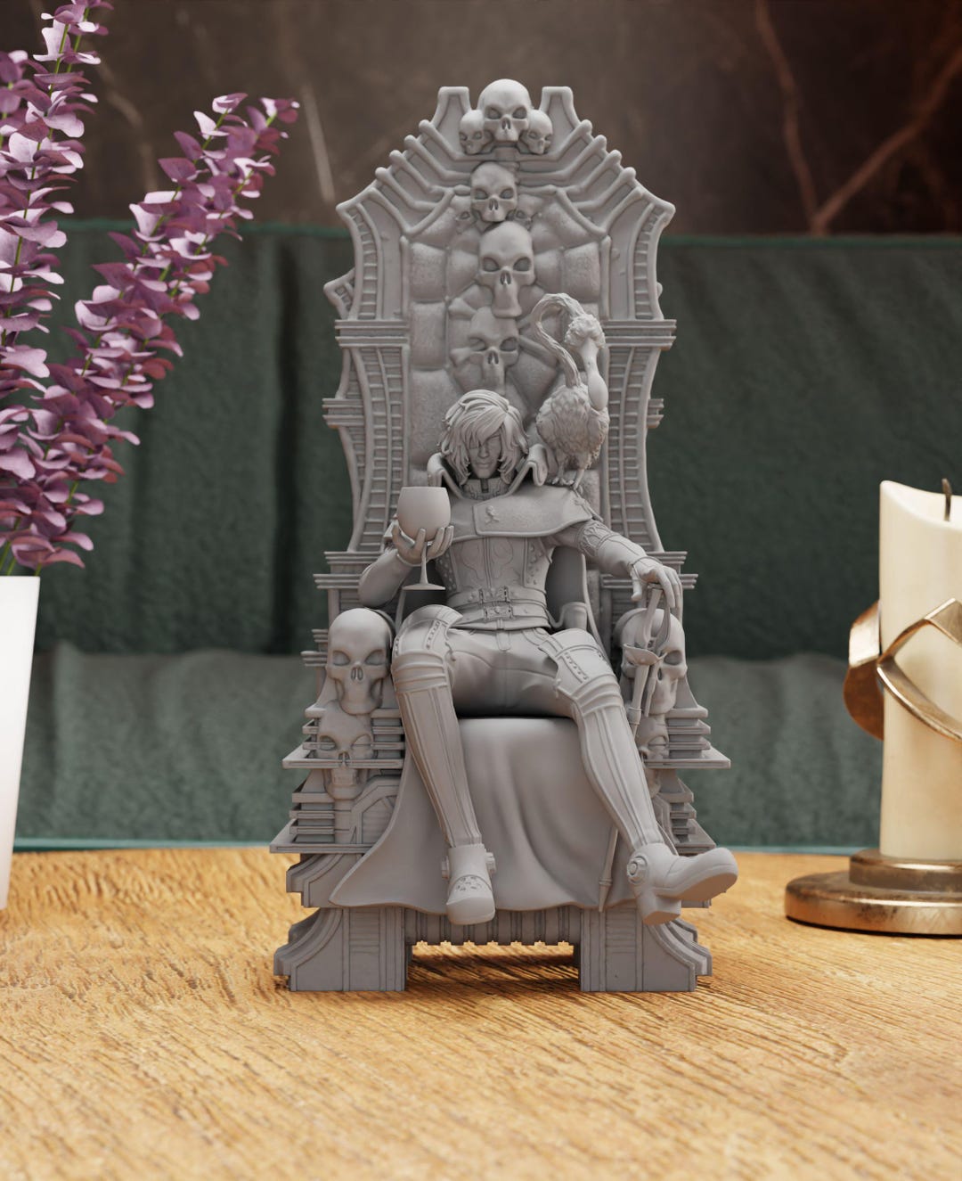 Captain Harlock Figurine Statue – the Cosmic Space Pirate Figure | Bold ...