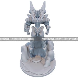 Lol Sett Figurine Statue mecha Kingdom Skin League of Legends Figure ...